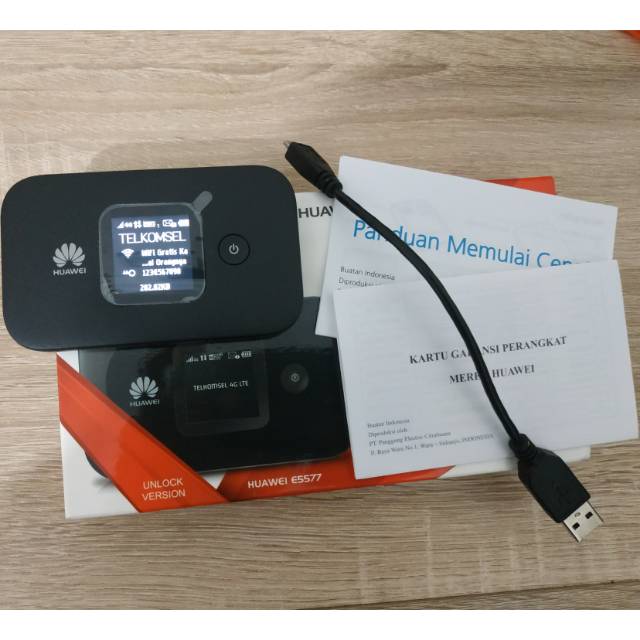 Jual Mifi Modem WiFi 4G Huawei E5577 Unlock Version Second Fullset ...
