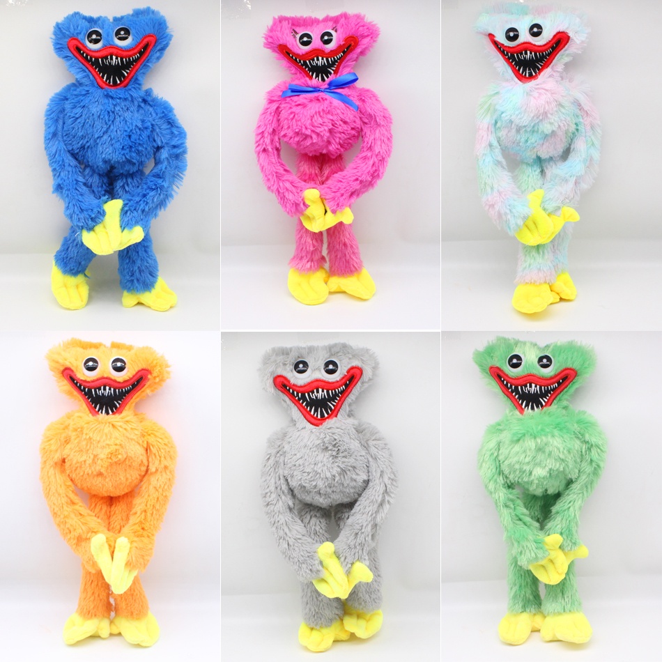 Jual 40cm Huggy Wuggy Plush Toy Game Poppy Playtime Plush Doll Cartoon ...