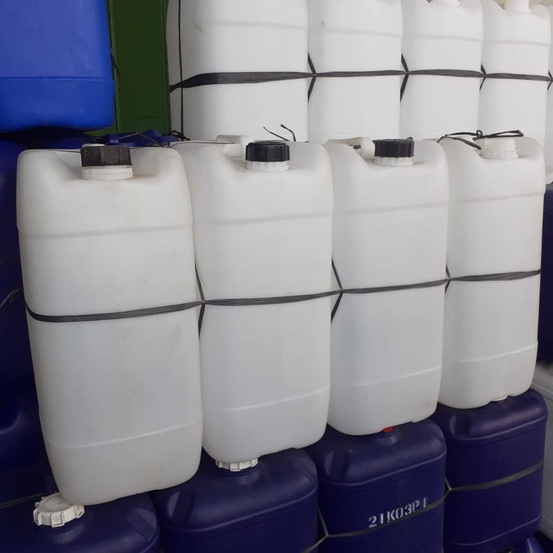 Jual JERIGEN PLASTIK/JERIGEN KOSONG/JERIGEN KOSONG 25 LITER | Shopee ...