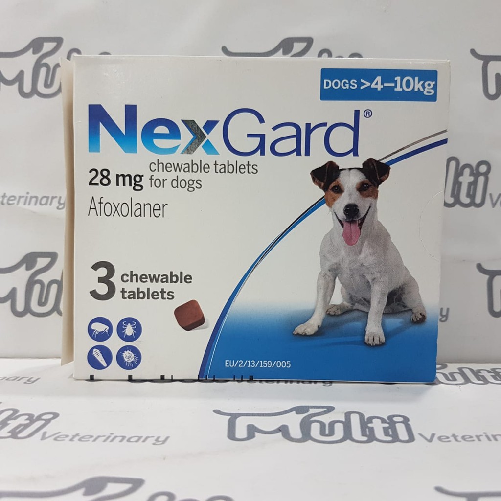 Jual NEXGARD 4-10KG Obat Kutu dan Demodex Anjing 1 TABLET | Shopee Indonesia