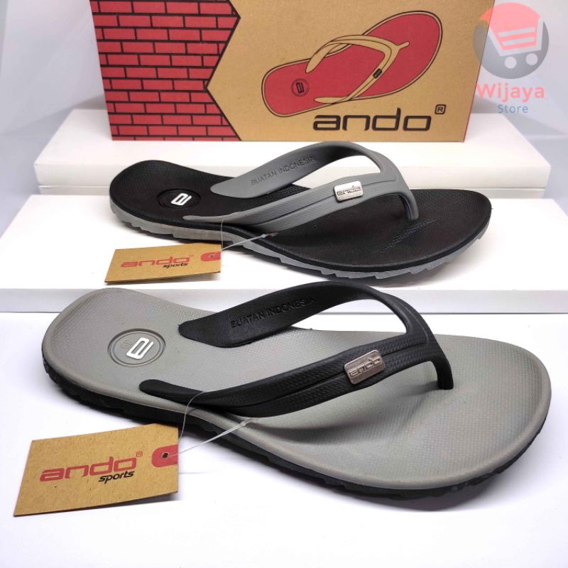 Jual Ando Thunder Sandal Pria Ando Sendal Jepit Flip Flop Karet Cowok ...