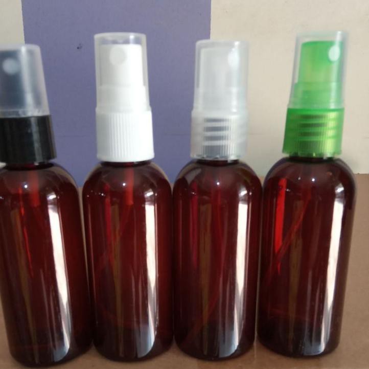 Jual GROSIR_JAKARTA Botol coklat spray 60ml atau botol plastik amber ...