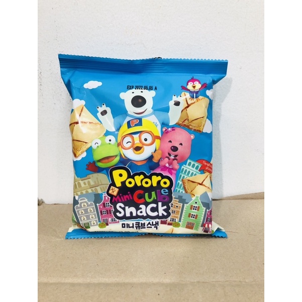 Jual pororo mini cube snack 65gr | Shopee Indonesia