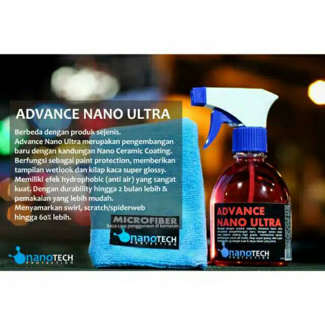 Jual Nano ceramic coating ADVANCE NANO ULTRA | Shopee Indonesia