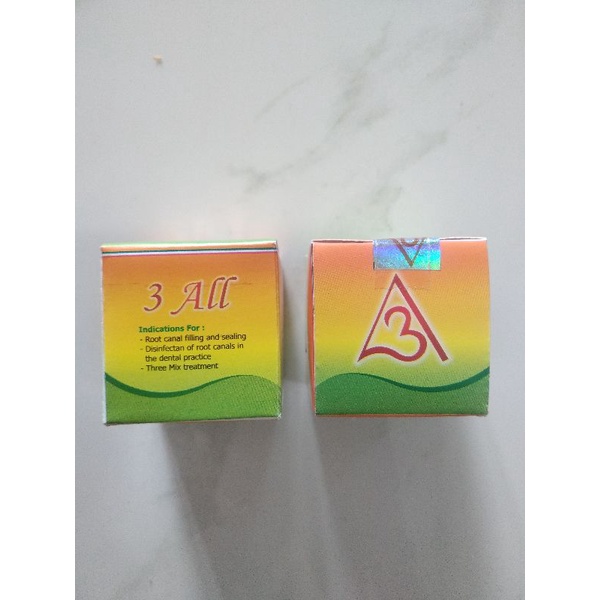 Jual Three mix / 3 All Root Canal Filling / Dental bahan Mumifikasi 3 ...