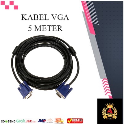 Jual Kabel VGA 5 METER. KABEL VGA 5M | Shopee Indonesia