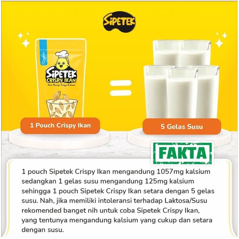 Jual TERMURAH Sipetek ikan crispy |SIPETEK | Snack viral | NON MSG ...