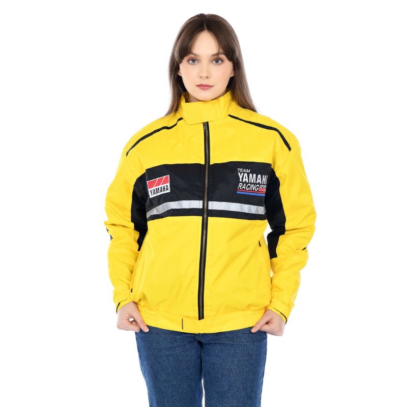 Jual jaket Yamaha racing sport kuning motor RX king nmax F1 | Shopee ...
