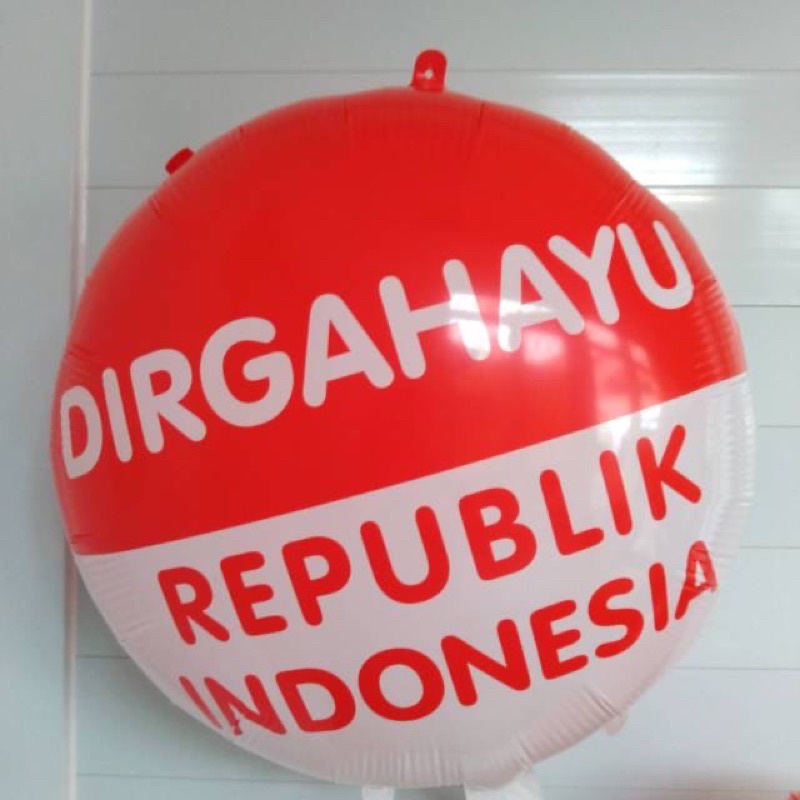 Jual Balon HUT RI 17 Agustus/Dirgahayu Republik Indonesia/I Love ...
