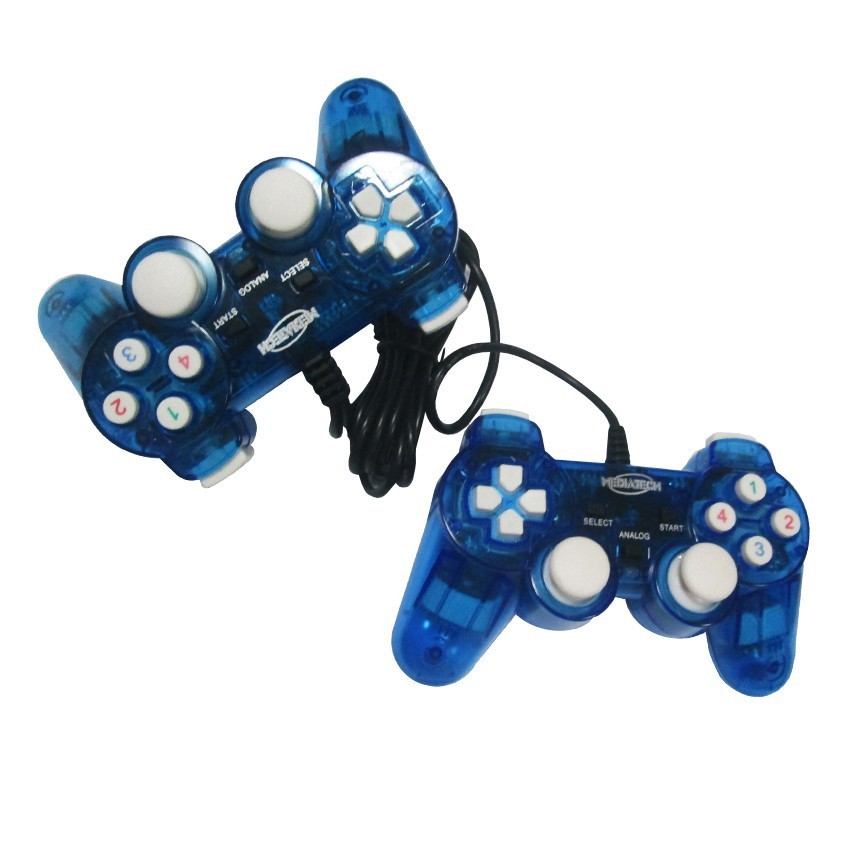 Jual Mediatech - Gamepad Double Analog Transparan ( 58908 ) | Shopee ...