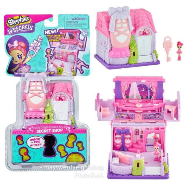 Jual Shopkins Lil Secrets Happy Steps Dance Secret Shop Series 3 ...