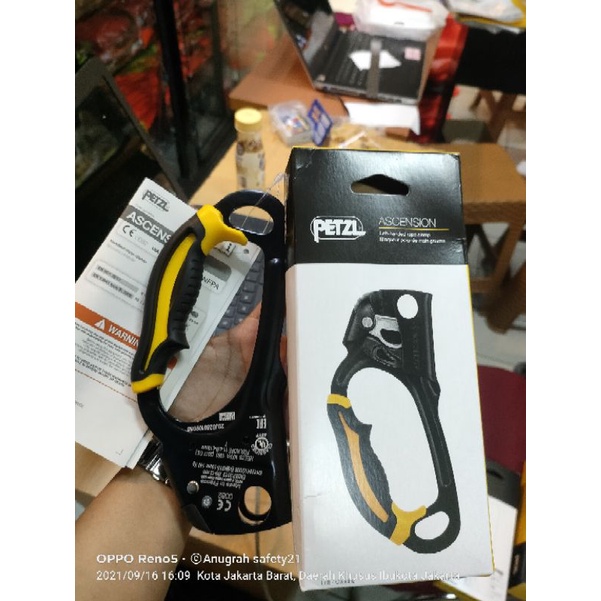 Jual PETZL ASCENSION HANDLE ROPE CLAMP (kiri) | Shopee Indonesia