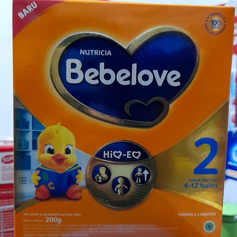 Jual SUSU BEBELOVE 2 FORMULA BAYI 200 GR [ 6-12 BULAN ] | Shopee Indonesia