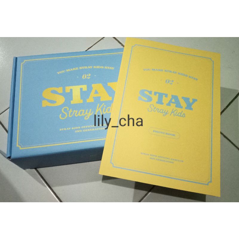 Jual Box and Photobook Stray Kids Official Fanclub Kit STAY 2nd ...
