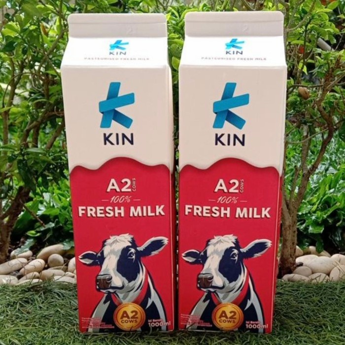 Jual KIN PASTEURISED FRESH MILK / SUSU SAPI SEGAR PASTEURISASI 1L | Shopee Indonesia
