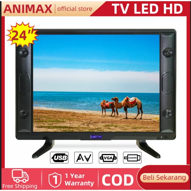 Jual ANIMAX 24 inch analog led tv-HD 720P-Televisi Termurah GARANSI ...