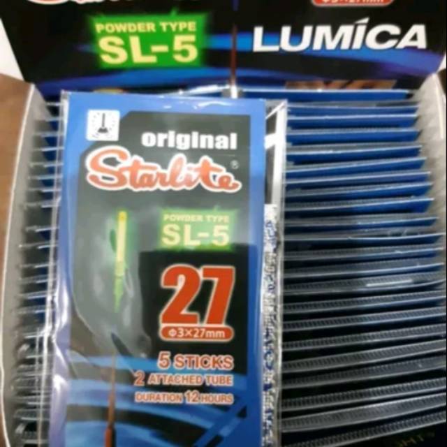 Jual Starlite pancing lumica isi 5 isi 50 bungkus | Shopee Indonesia
