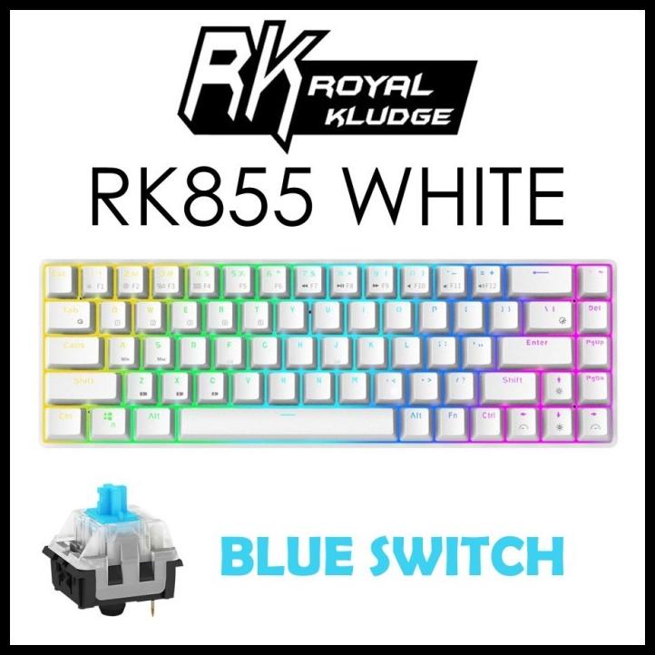 Jual Royal Kludge Rk855 / Royal Kludge Rk68 Mechanical Gaming Keyboard ...
