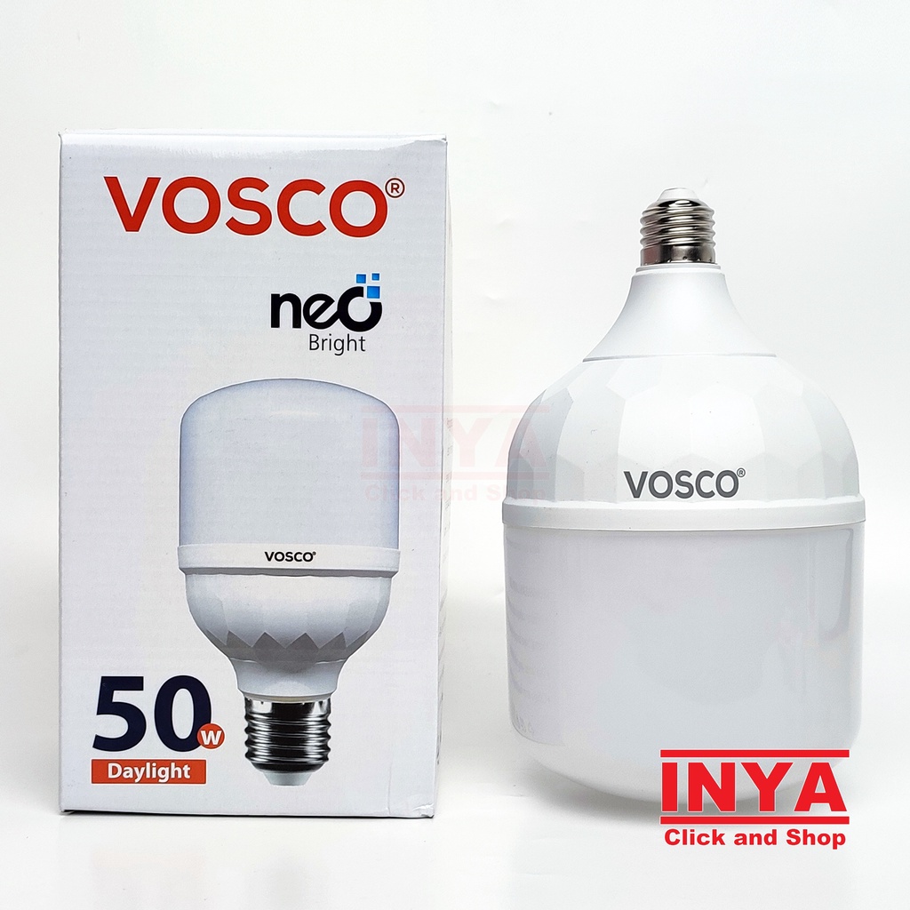Jual BOHLAM LED VOSCO PUTIH DAYLIGHT 50W - Lampu Bulb | Shopee Indonesia