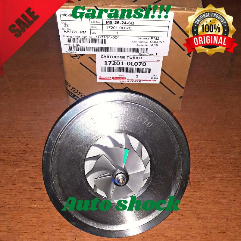 Jual CARTRIDGE TURBO HILUX 2.5 2500CC 17201-0L070 ORIGINAL JAPAN ...