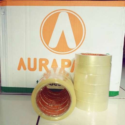 Jual LAKBAN BENING / LAKBAN OPP 1 INCH X 72 YARD / AURAPACK / LAKBAN ...