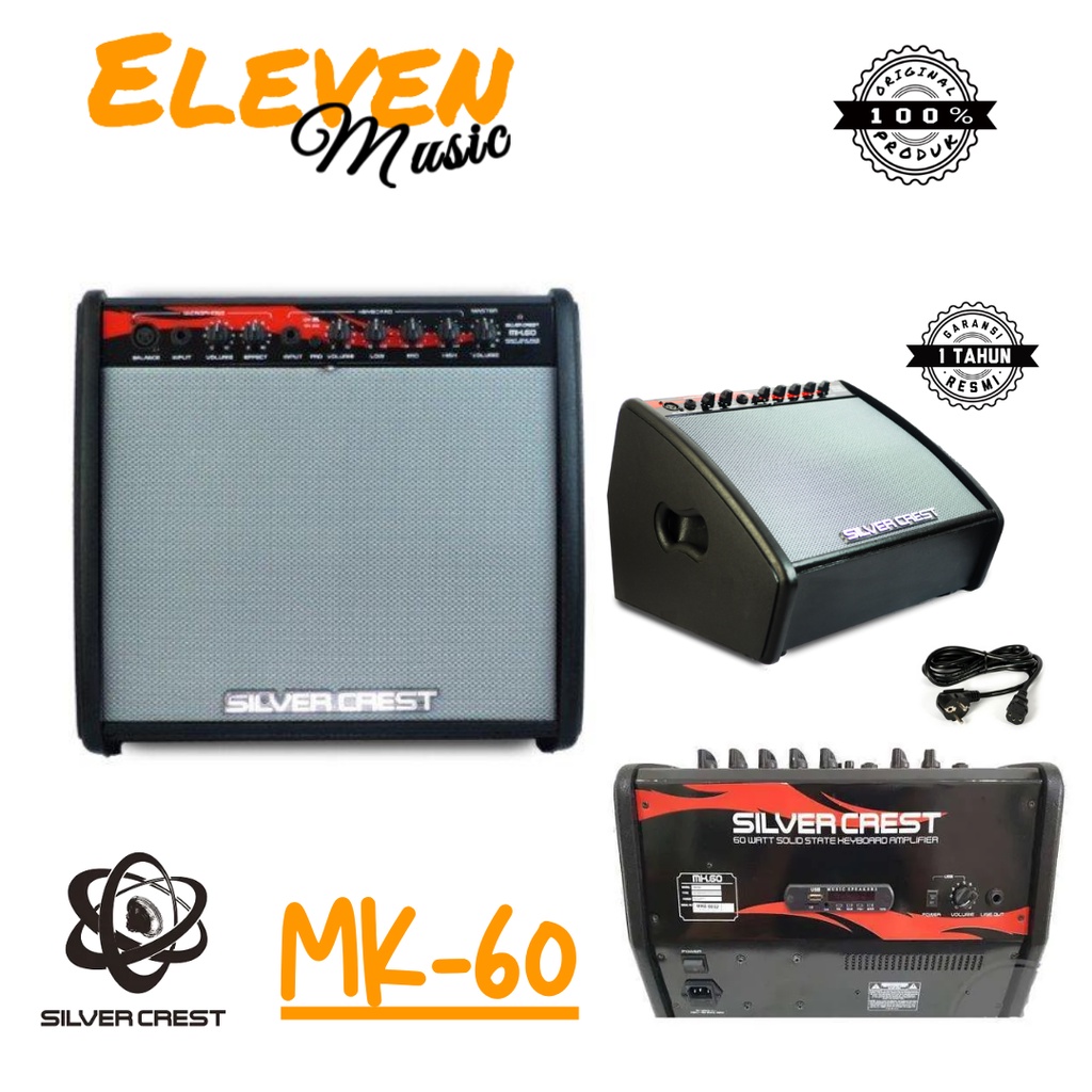 Jual Silver Crest 60W Keyboard Amplifier MK60 | Shopee Indonesia