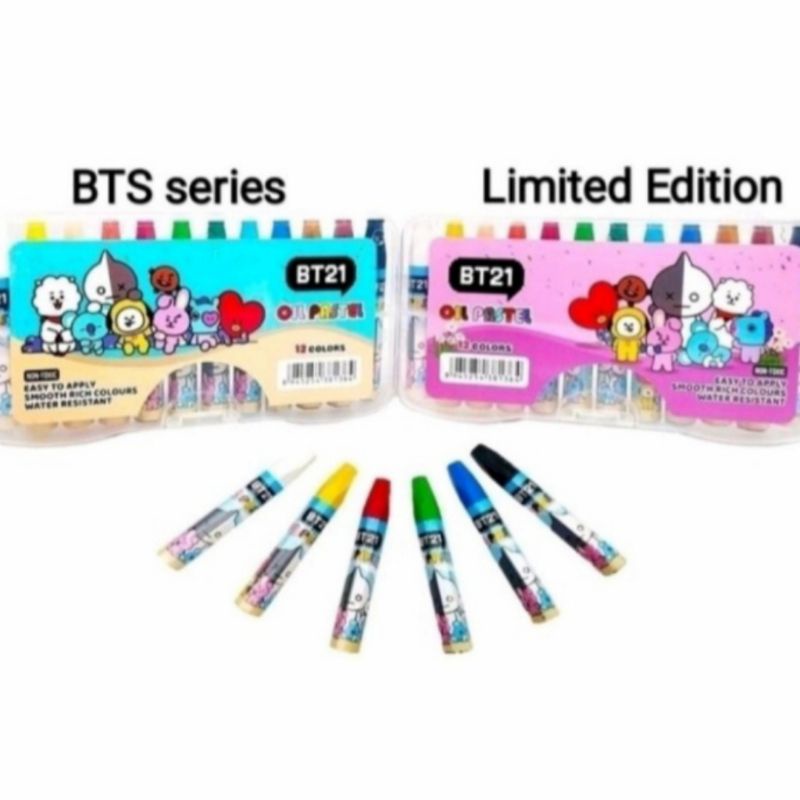 Jual Crayon 12 warna karakter fancy / Crayon fancy 12 warna | Shopee ...