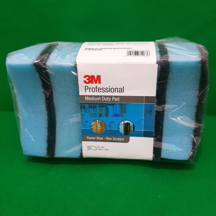 Jual Sponge 3M LC 2000 Sponge Biru, Pack 5 Pcs | Shopee Indonesia