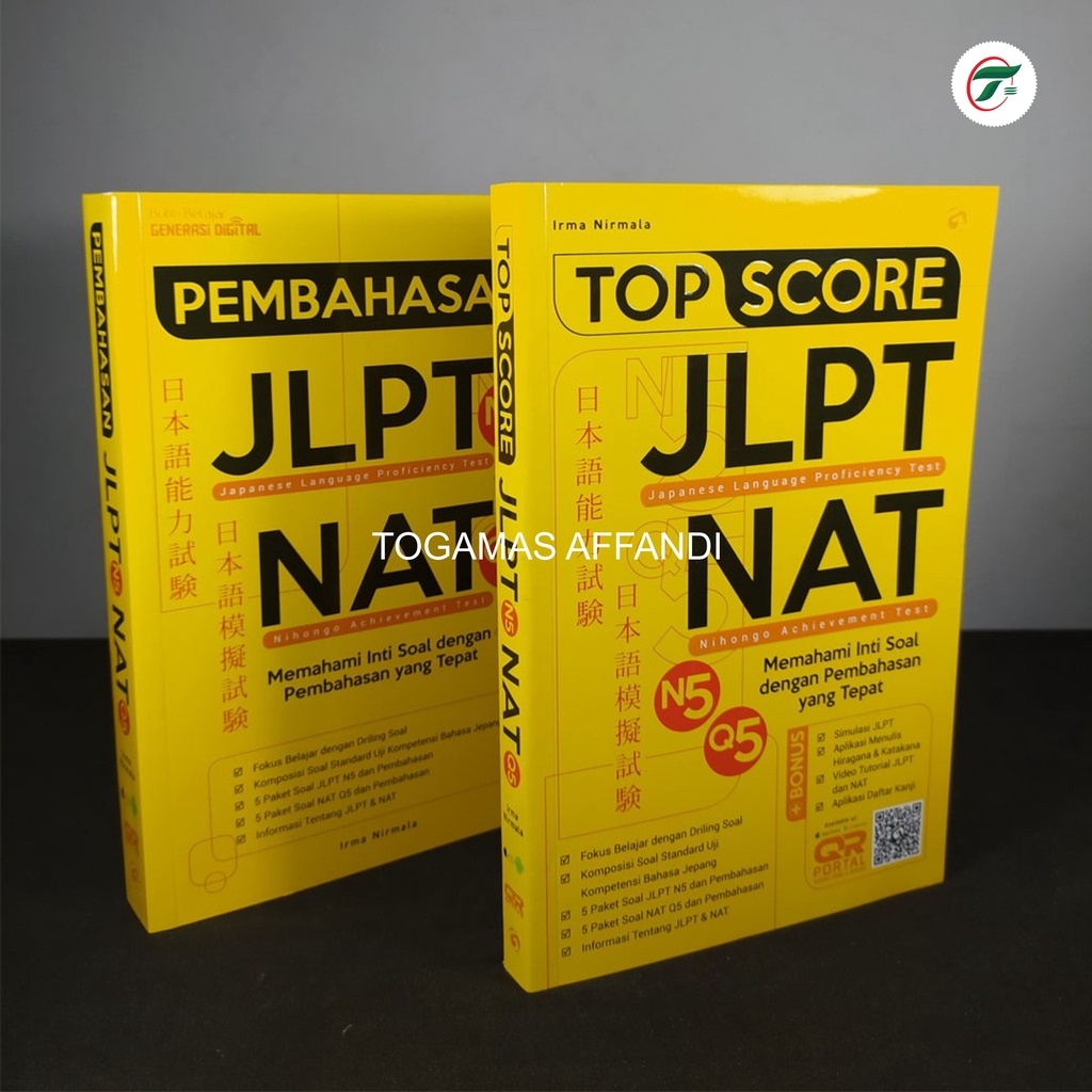 Jual TOP SCORE JLPT - NAT JAPANESE LANGUAGE PROFICIENCY TEST NIHONGO ...