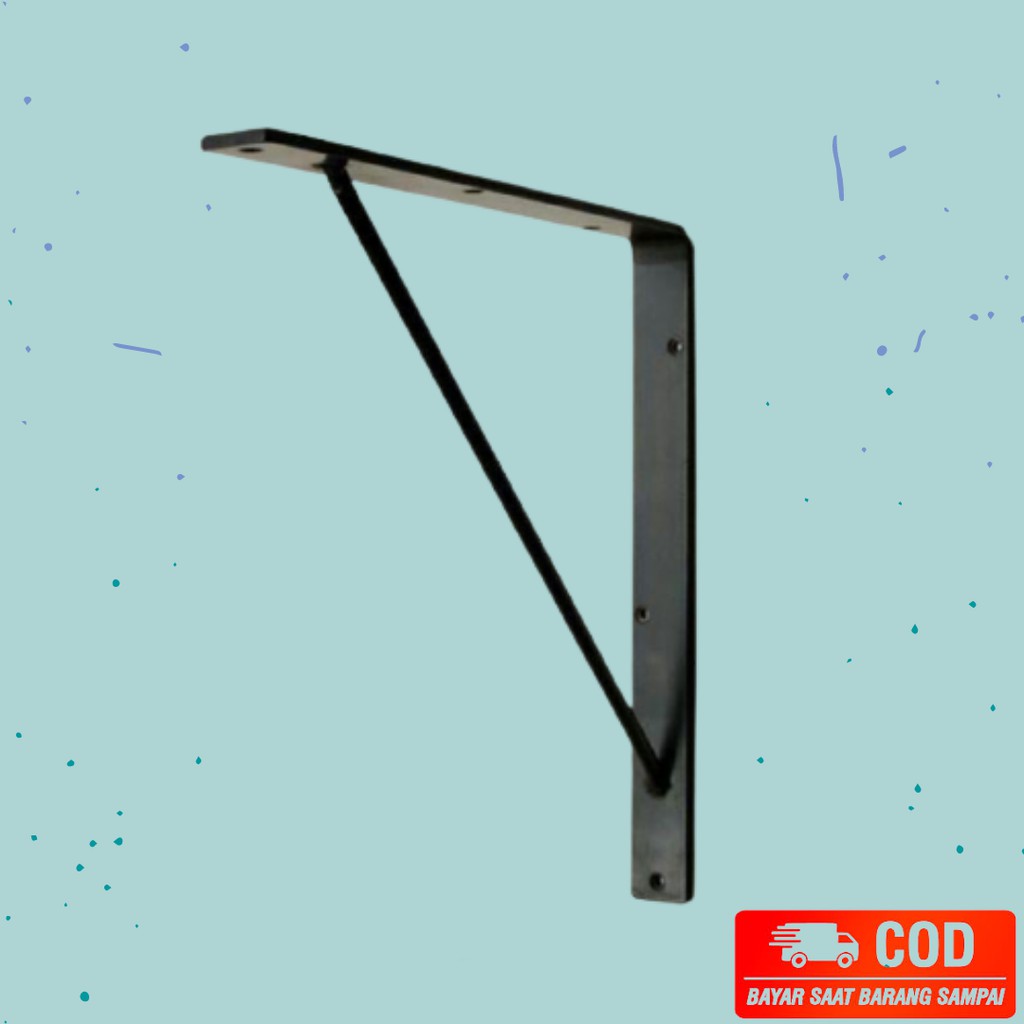 Jual Braket Hambalan Papan Floating Rack / Bracket Rak Tempel Dinding ...
