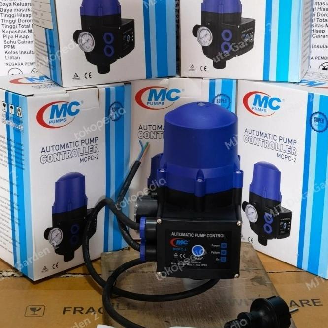 Jual Otomatis Boster/Pressure Control/Otomatis Pompa Dorong Mcpc-2 Mcpump | Shopee Indonesia