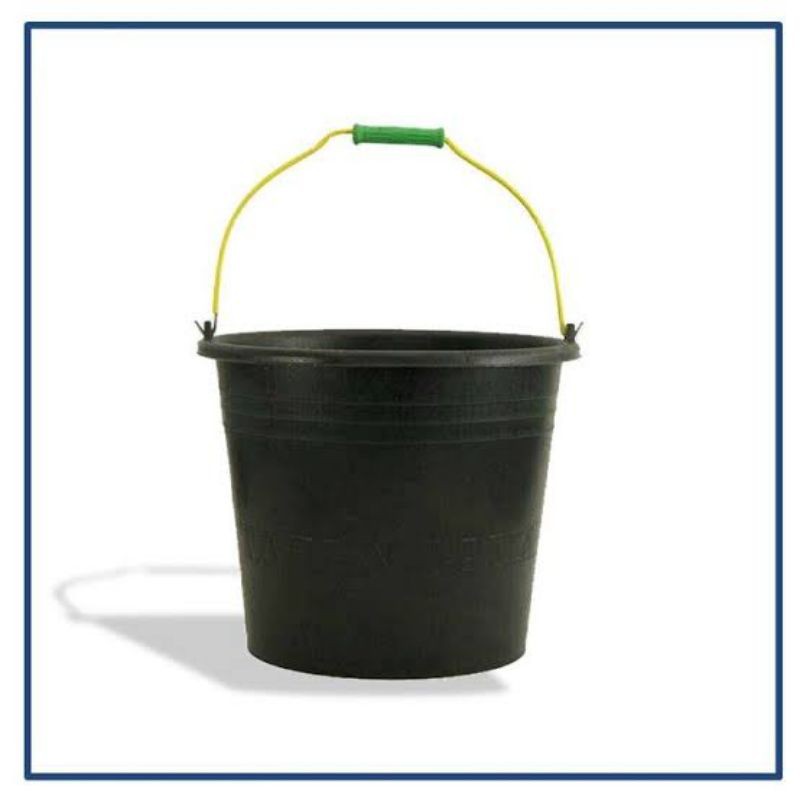 Jual EMBER COR TIMBA PLASTIK 20 HITAM | Shopee Indonesia