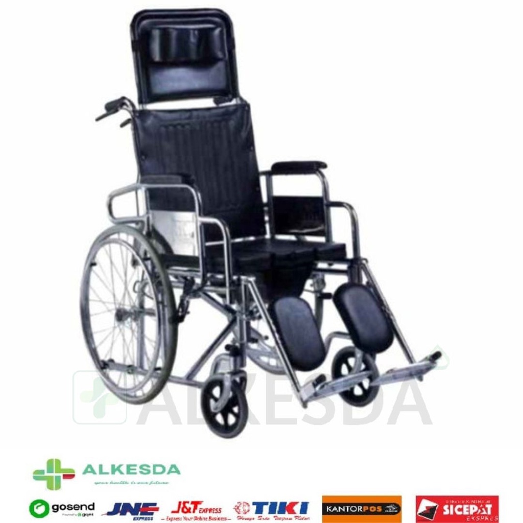 Jual Kursi Roda 3 Fungsi Dalam 1 Bisa Untuk Tidur, Duduk, Dan Untuk BAB ...