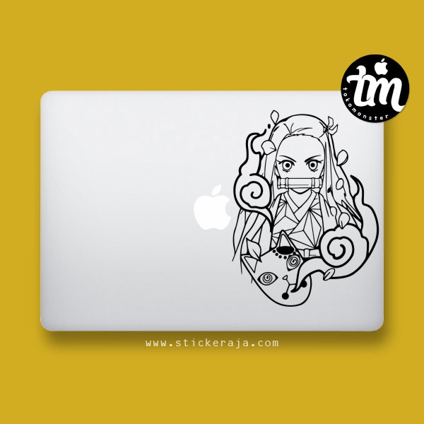 Jual Stiker Laptop MacBook Asus Acer Dell Lenovo - Sticker Demon Slayer ...