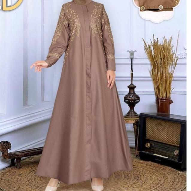 Jual SALE!! GAMIS TOYOBO GAMIS KOMBINASI BORDIR,GAMIS TOYOBO KEKINIAN ...
