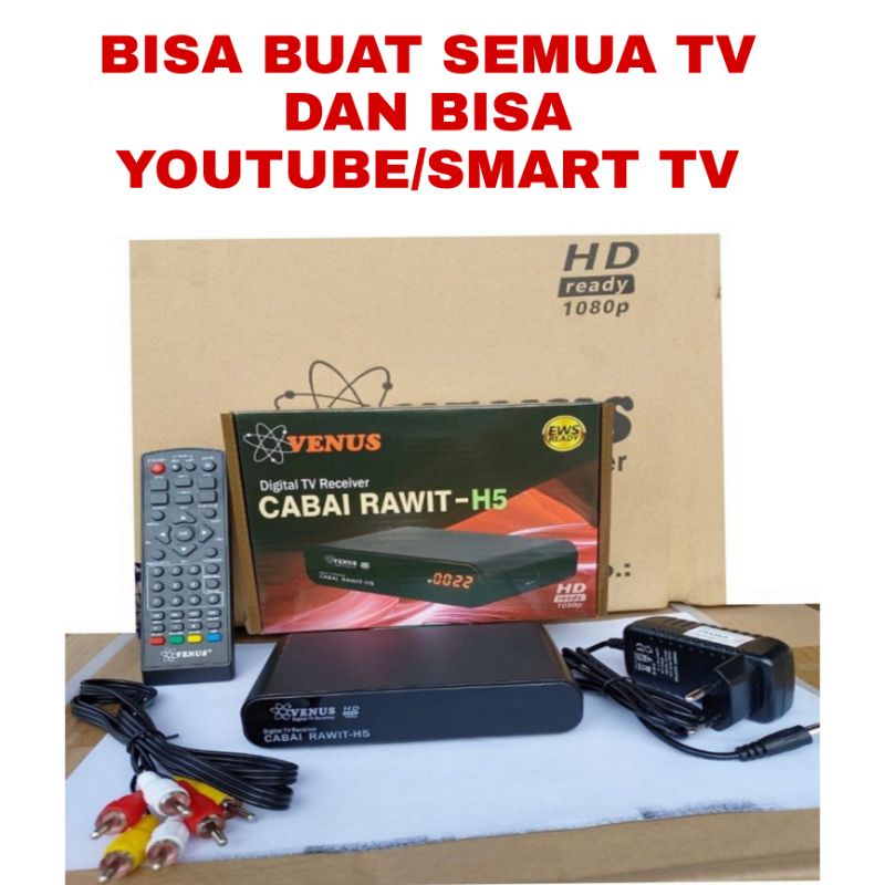 Jual DISTRIBUTOR SET TOP BOX VENUS BISA SEMUA TV DAN YOUTUBE SMART TV ...