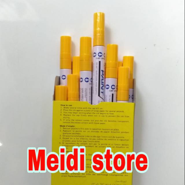 Jual Spidol permanet paint marker/ Spidol permanent snowman/ Spidol cat ...