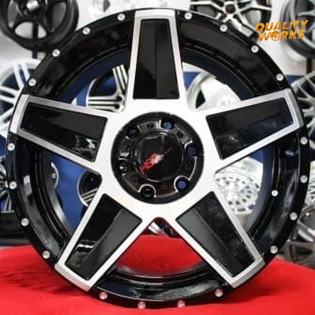 Jual velg dirt ring 20 pelek hyundai h1 dmax pregio - velg hsr r20 ...