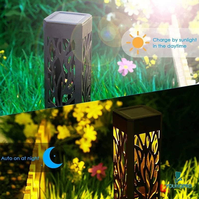 Jual YOUNGPRO Lampu Taman Rechargeable Outdoor Tenaga Surya Lampu Hias ...