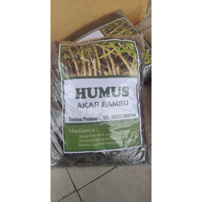 Jual PUPUK ORGANIK HUMUS AKAR BAMBU 2KG | Shopee Indonesia