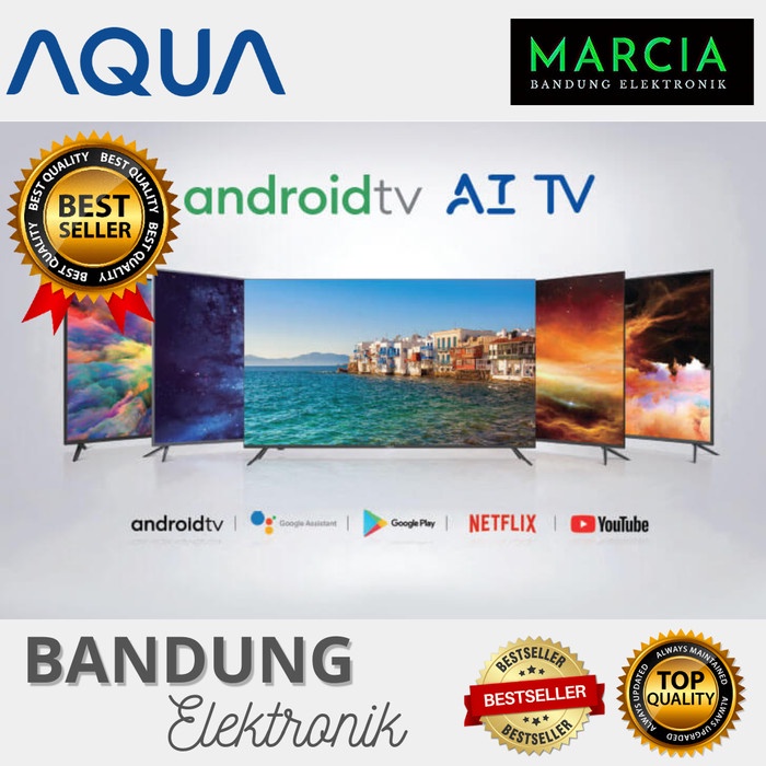 Jual AQUA JAPAN Android LED TV Smart Al 32 inch LE32AQT6600G ...