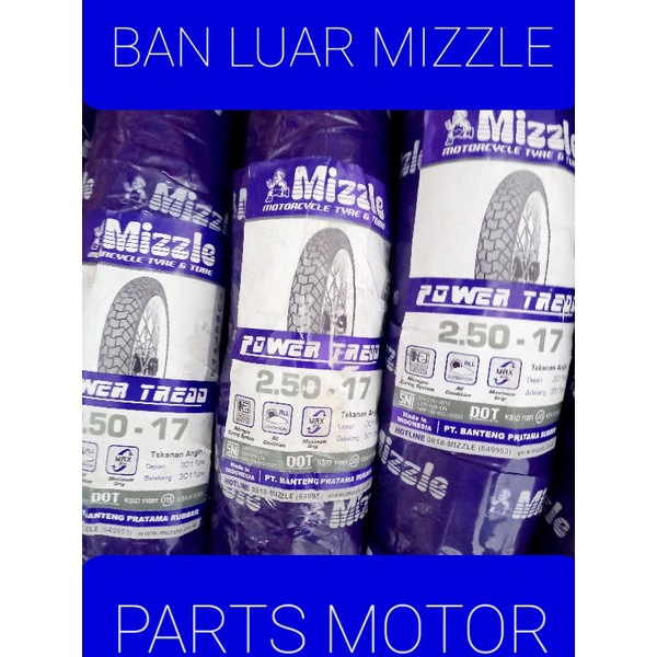 Jual BAN LUAR MEREK MIZZLE RING 17 RING 18 KEMBANG POWER GRIP POWER ...