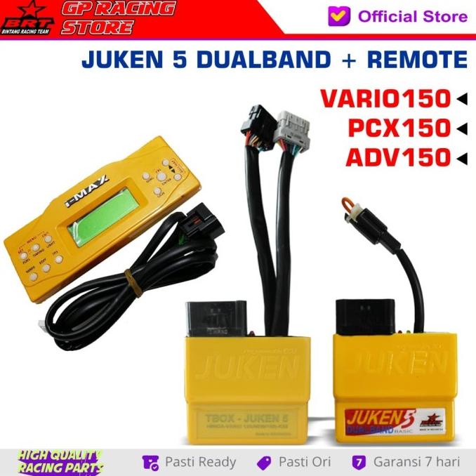 Jual PAKET REMOTE + ECU BRT JUKEN 5 RACING DUALBAND (PCX 150 ESP- ADV ...