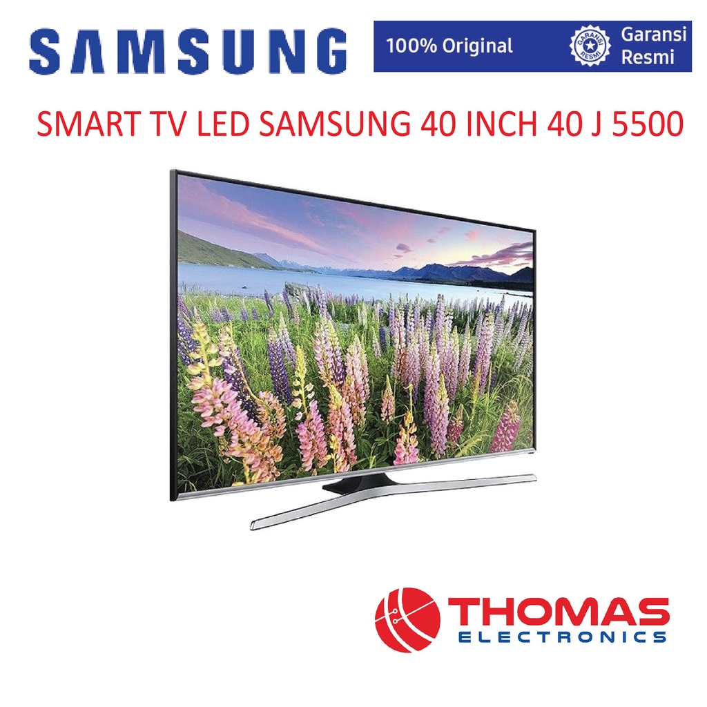 Jual SMART TV LED SAMSUNG 40 INCH 40 J 5500 FULL HD GARANSI RESMI ...