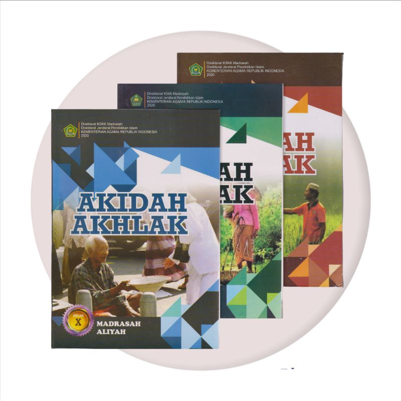 Jual Buku Akidah Akhlak MA Kelas 10 , 11 DAN 12 KMA 183 Tahun 2020 | Shopee Indonesia