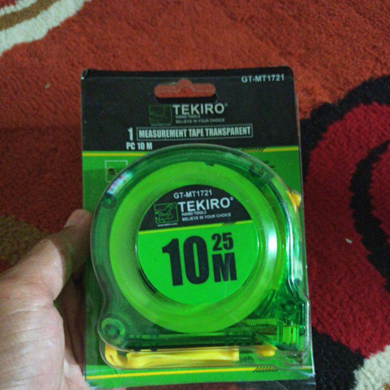Jual METERAN 10 METER TEKIRO | Shopee Indonesia