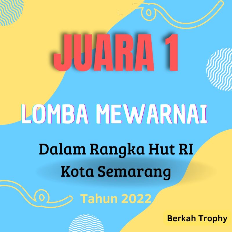 Jual Stiker Piala / Stiker Juara | Shopee Indonesia