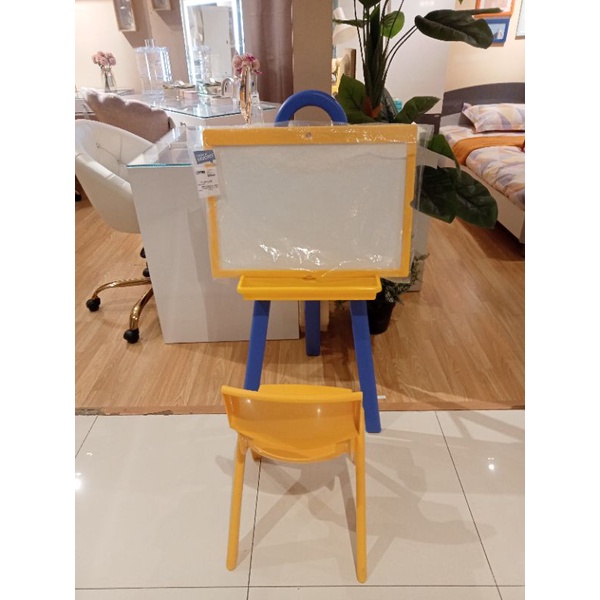 Jual papan tulis anak + kursi (informa) | Shopee Indonesia
