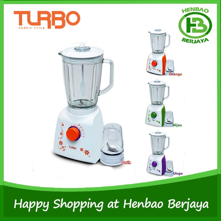Jual Turbo Blender Plastik 2 Liter 2in1 EHM8099 Dry Mill EHM 8099 ...