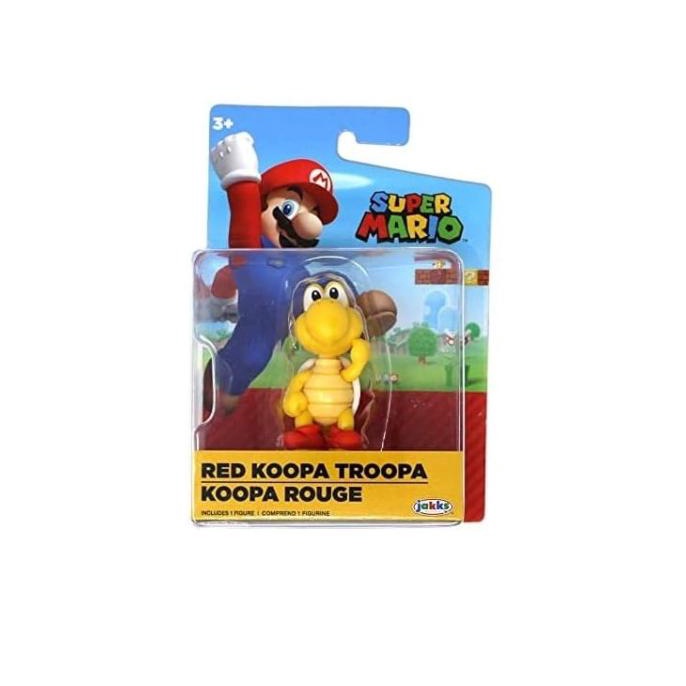 Jual JAKKS Pacific Action Figure 2,5 Inch Super Mario - Red Koopa ...